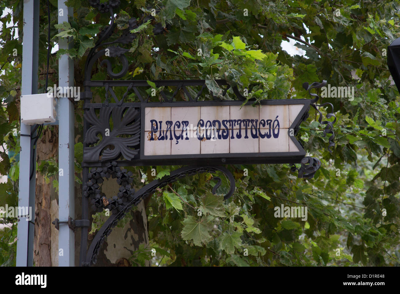 Soller valley is famous for it's production of oranges and lemons Stock ...