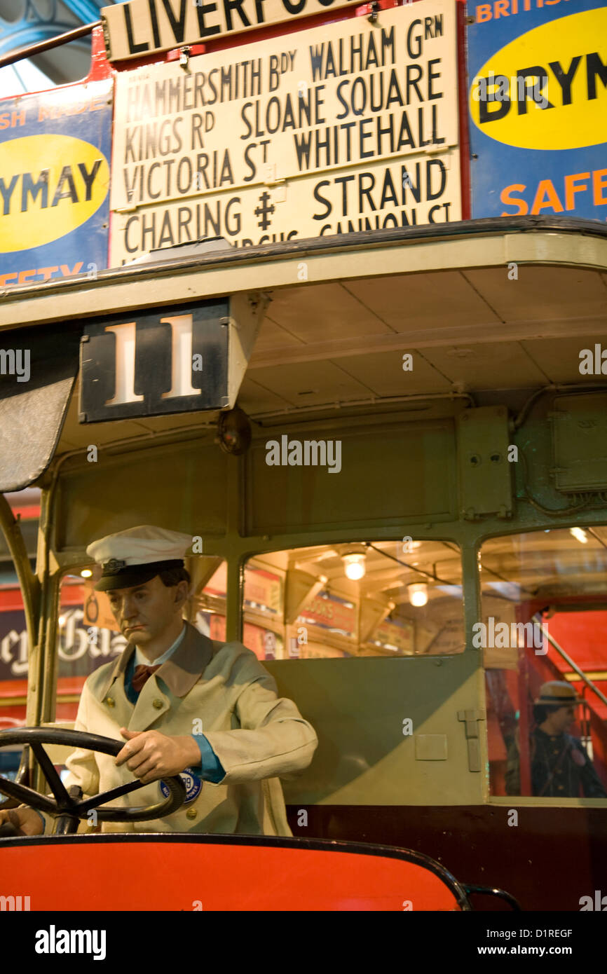 London transport museum bus hi-res stock photography and images - Alamy