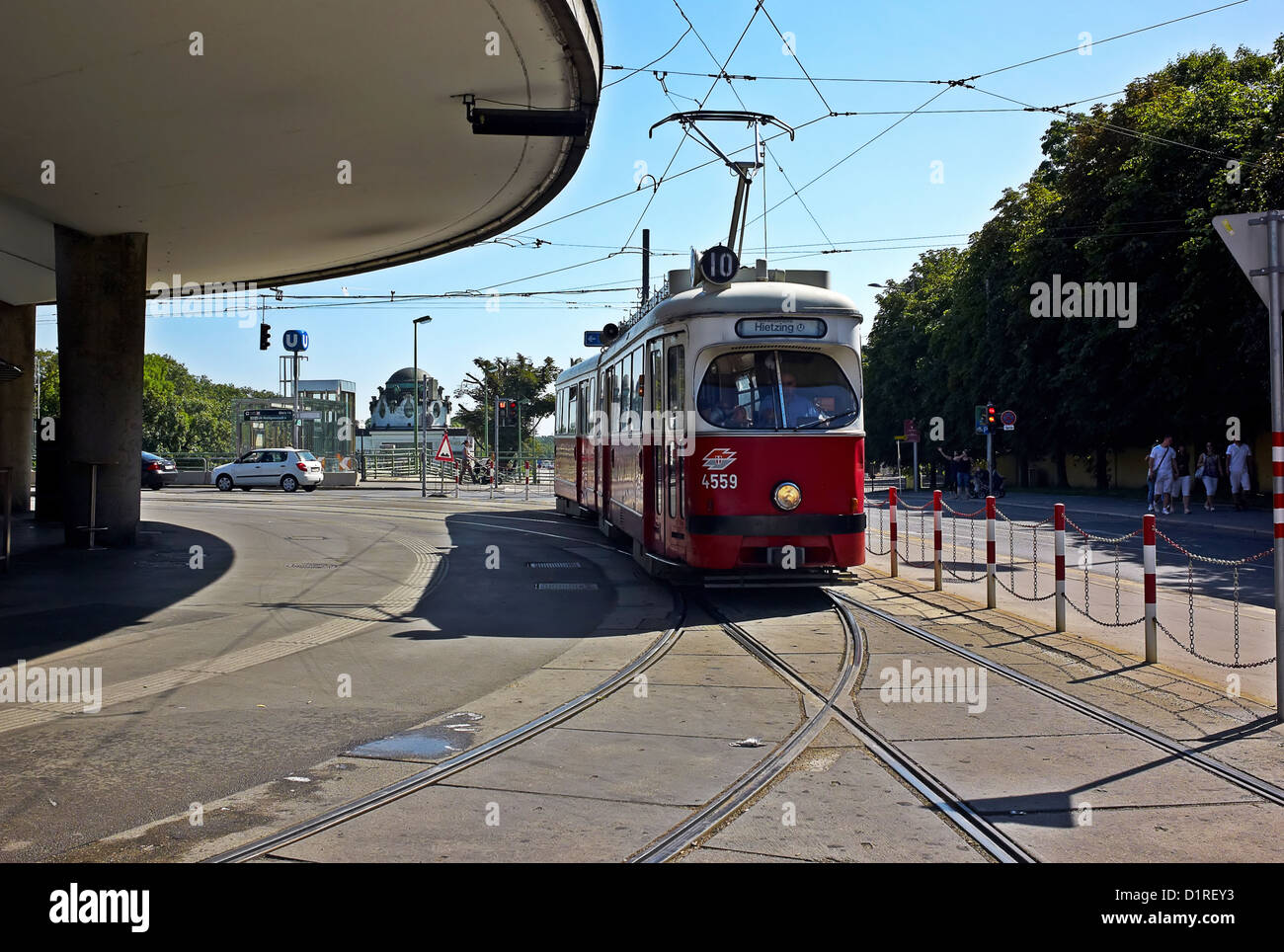 -Trams in Vienna- Austria Stock Photo - Alamy