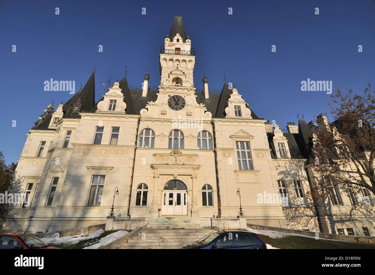 Budmerice castle Slovakia Stock Photo - Alamy