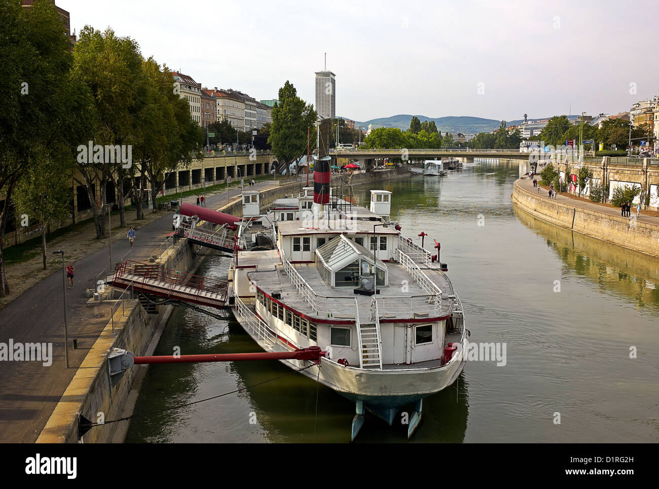 -Vienna River- Austria (Europe Stock Photo - Alamy