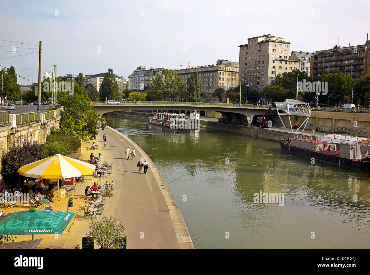 -Vienna River- Austria (Europe Stock Photo - Alamy