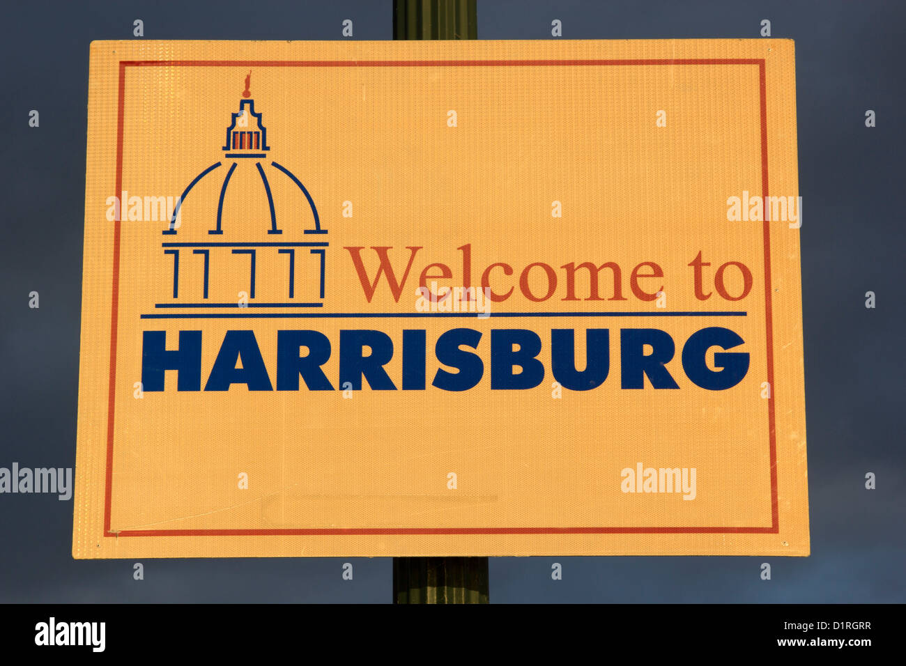 Pennsylvania welcome sign hi-res stock photography and images - Alamy