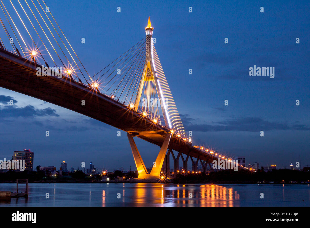 Bhumibol mega bridge hi-res stock photography and images - Alamy