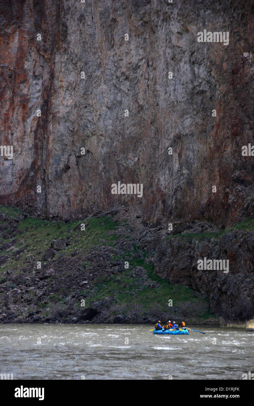 Rafting Green Dragon Canyon on Oregon's Owyhee River Stock Photo - Alamy