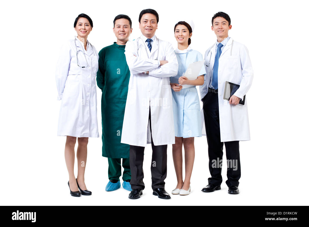 Portrait of professional medical team Stock Photo - Alamy
