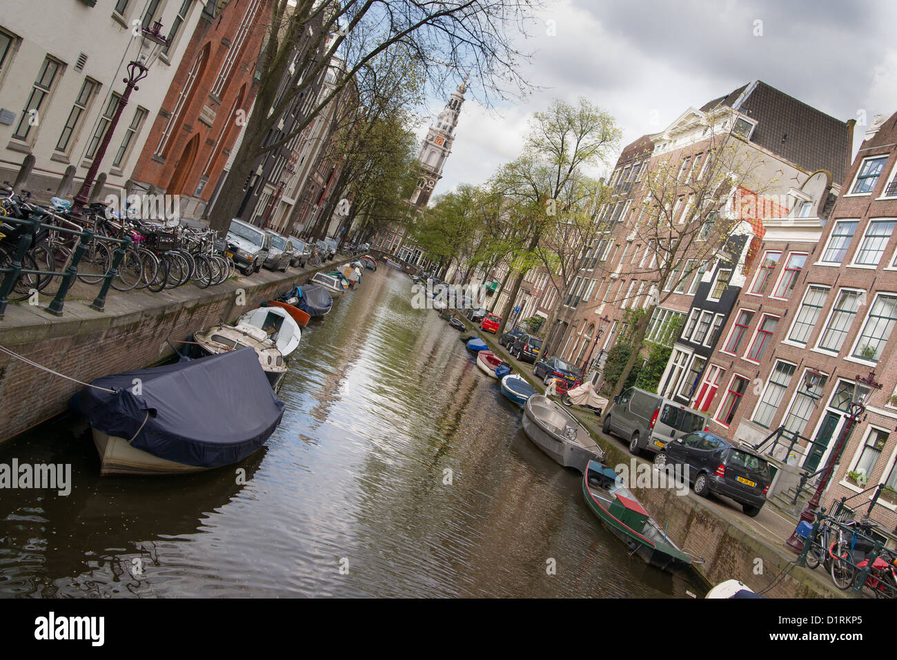 Photo: One of canals in Amsterdam Stock Photo - Alamy