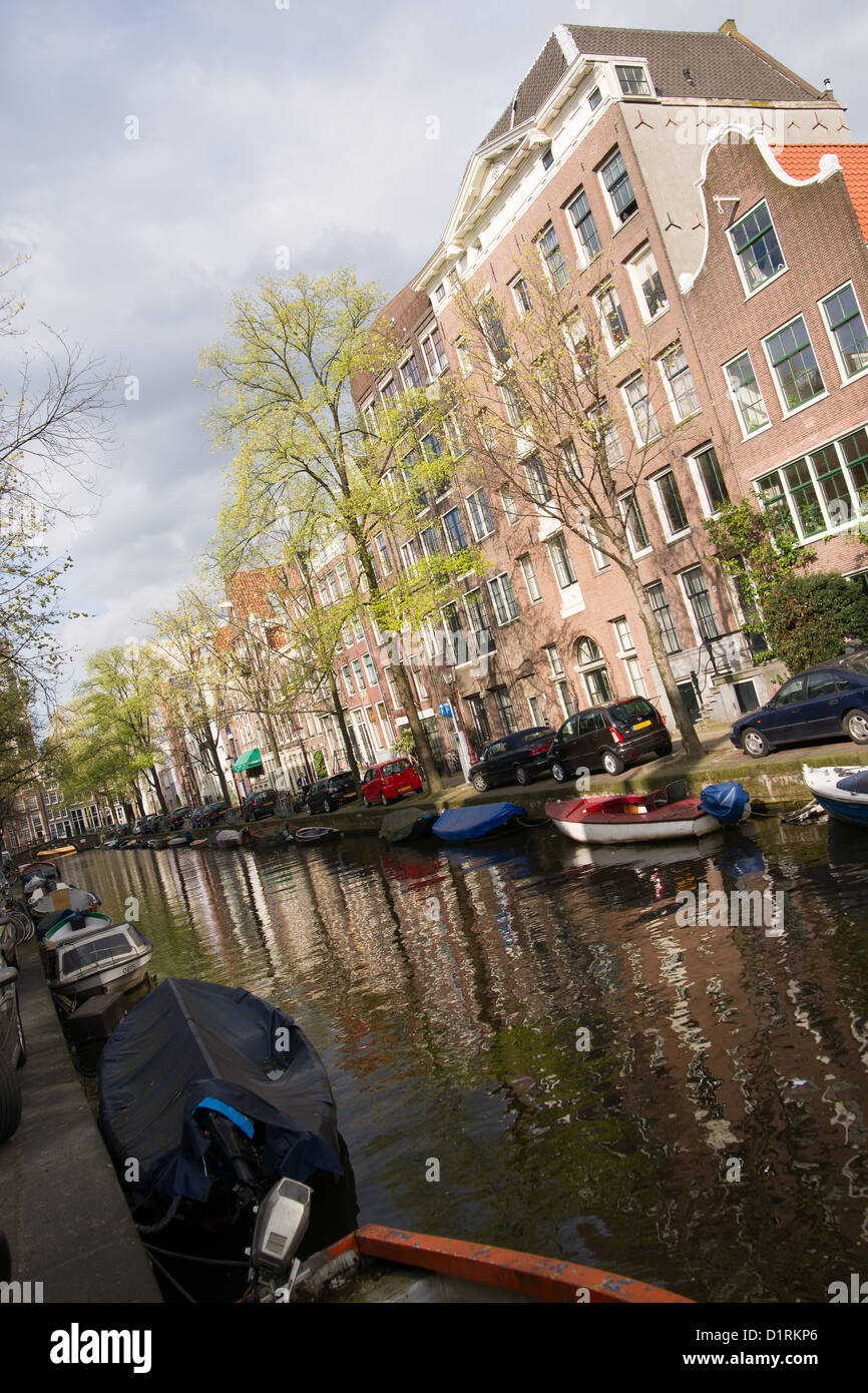 Photo: One of canals in Amsterdam Stock Photo - Alamy