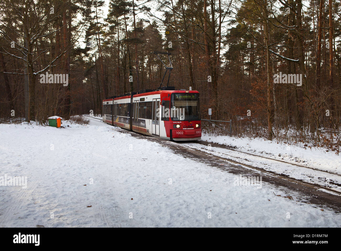 Tram Stop, Nuremberg, Germany Stock Photo - Alamy