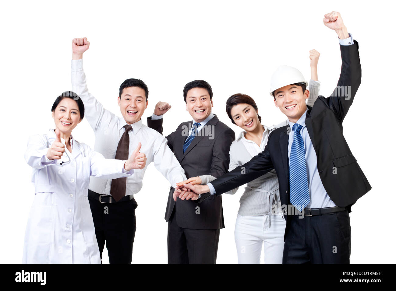 Five occupations hi-res stock photography and images - Alamy