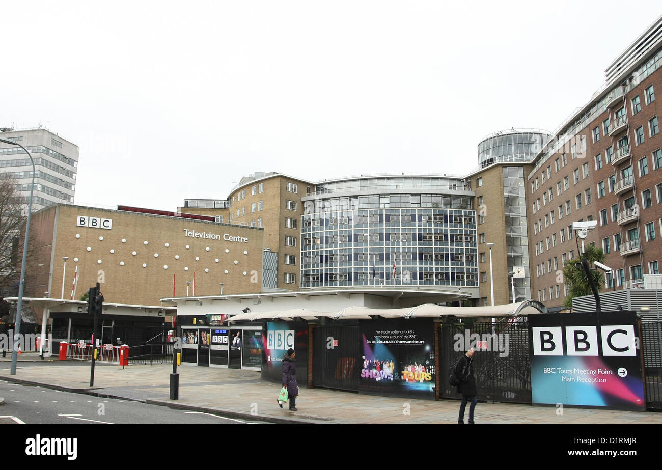 BBC TELEVISION CENTER BBC TELEVISION CENTER CLOSES EARLY 2013 LONDON ...