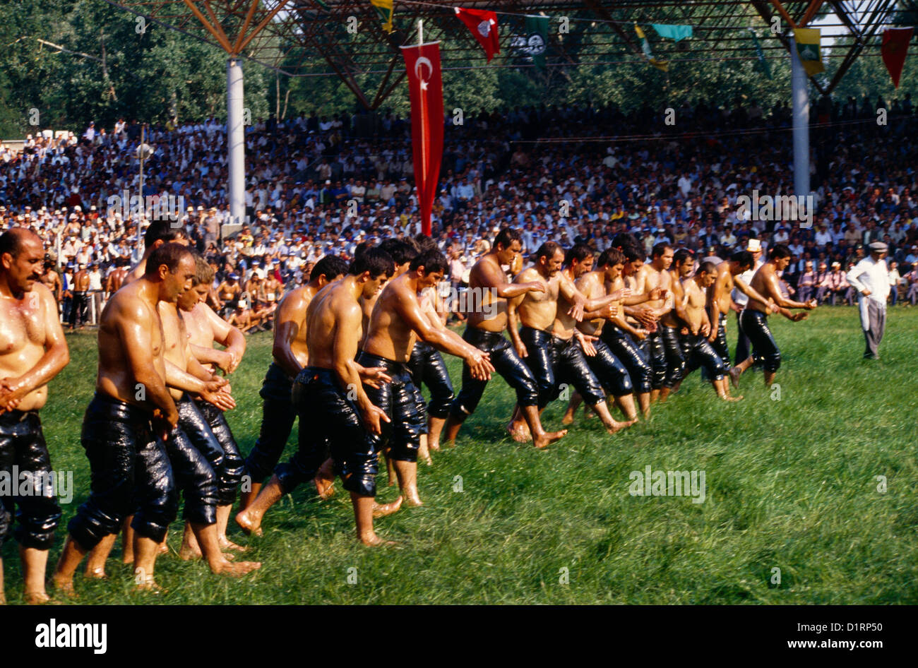 Oil Wrestling Turkey Stock Photos & Oil Wrestling Turkey Stock Images ...