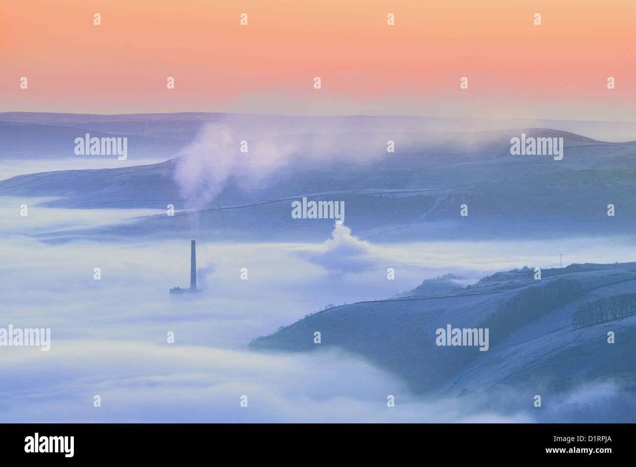 Castleton Hope Valley Derbyshire Peak District Stock Photo - Alamy