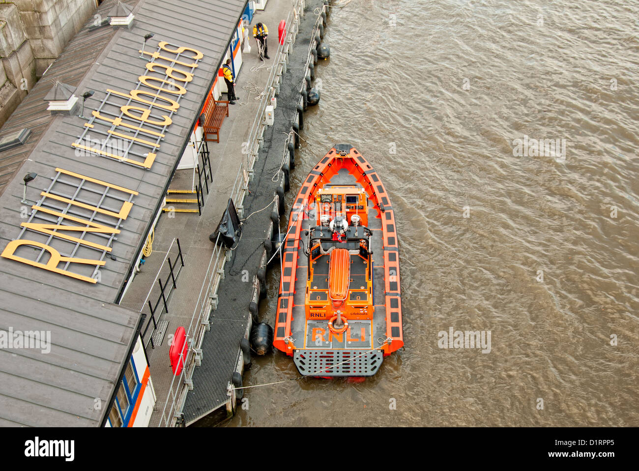 RNLI lifeboat station River Thames London Stock Photo - Alamy