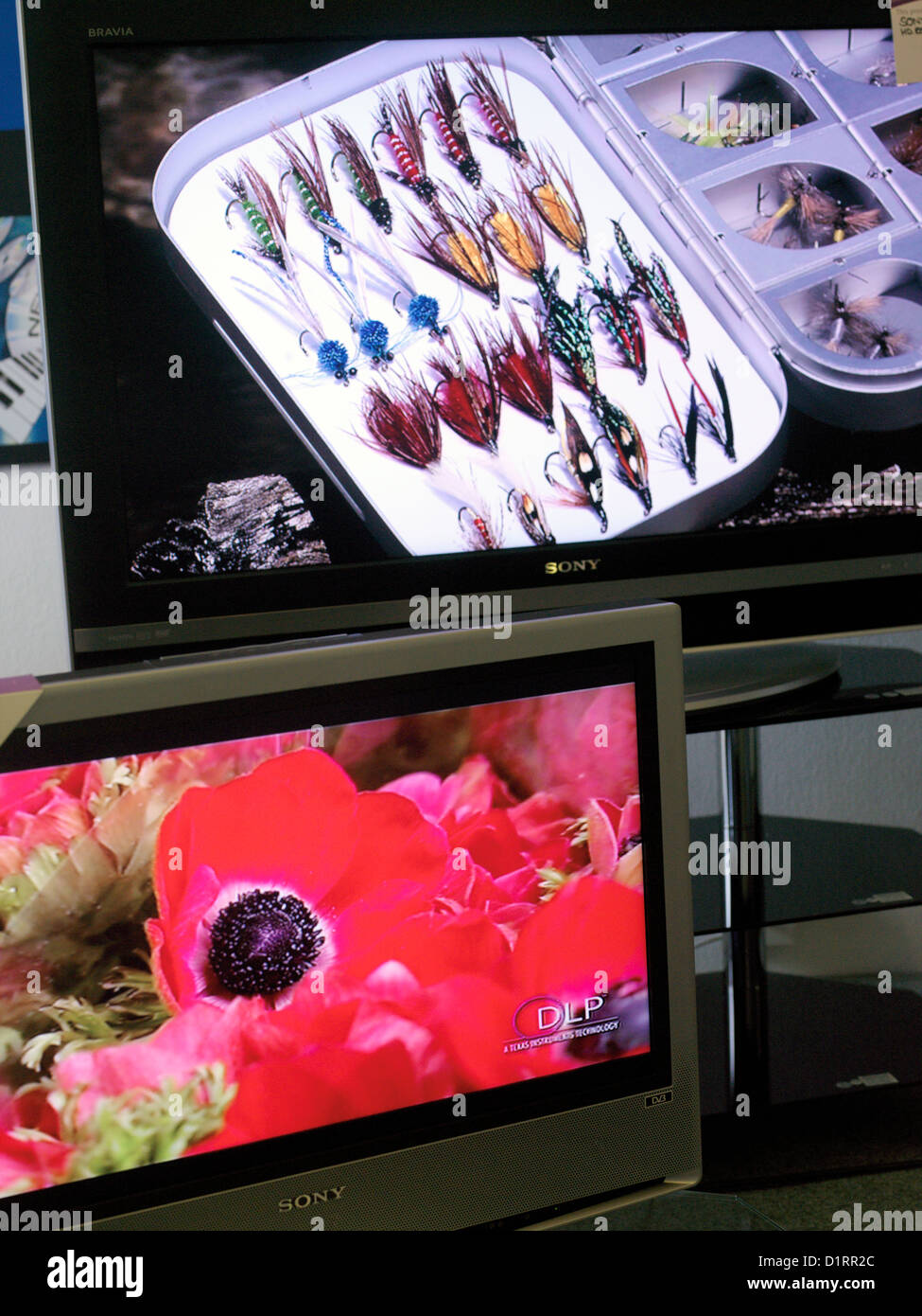 Plasma Television Screens Stock Photo - Alamy