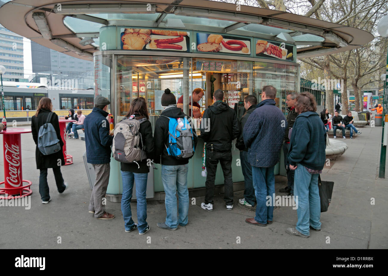 Vienna street food hi-res stock photography and images - Alamy