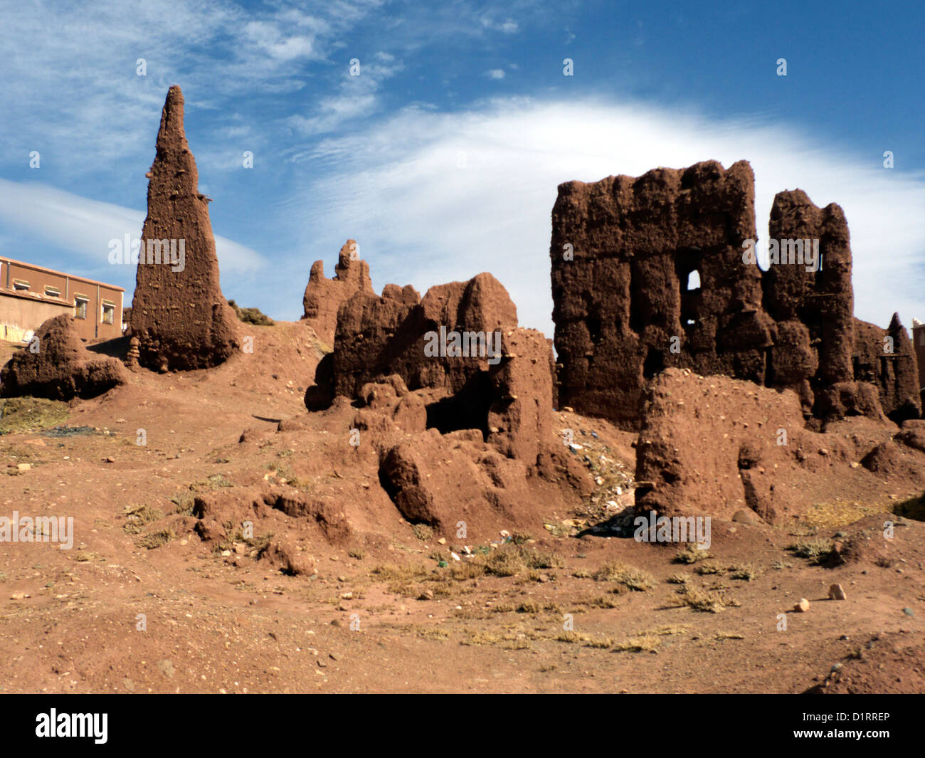 Telouet kasbah of el Glaoui, Morocco Stock Photo - Alamy