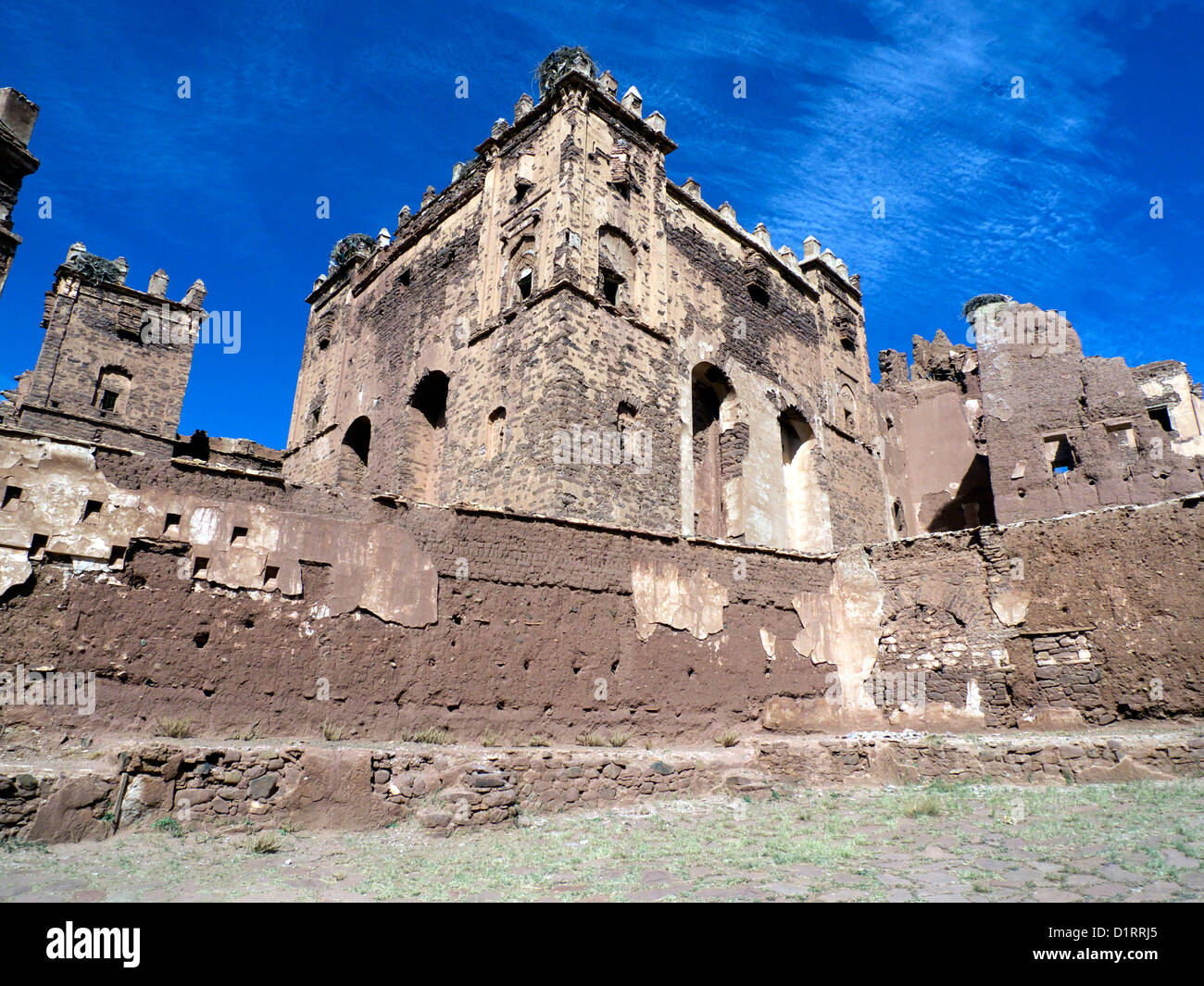 Telouet kasbah of el Glaoui, Morocco Stock Photo - Alamy