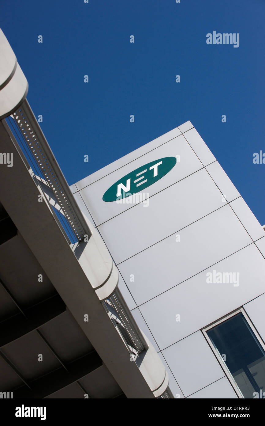 Nottingham Express Transit NET Tram Tramway Station Stock Photo - Alamy