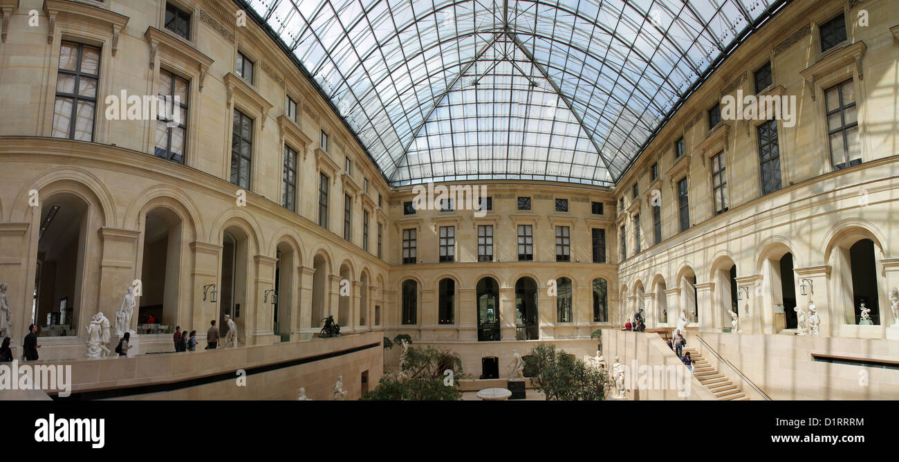 Visitors at Louvre Museum in Paris, France Stock Photo - Alamy