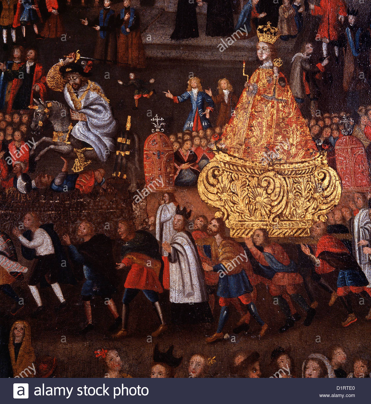 Corpus Christi Procession Painting Stock Photos & Corpus Christi ...