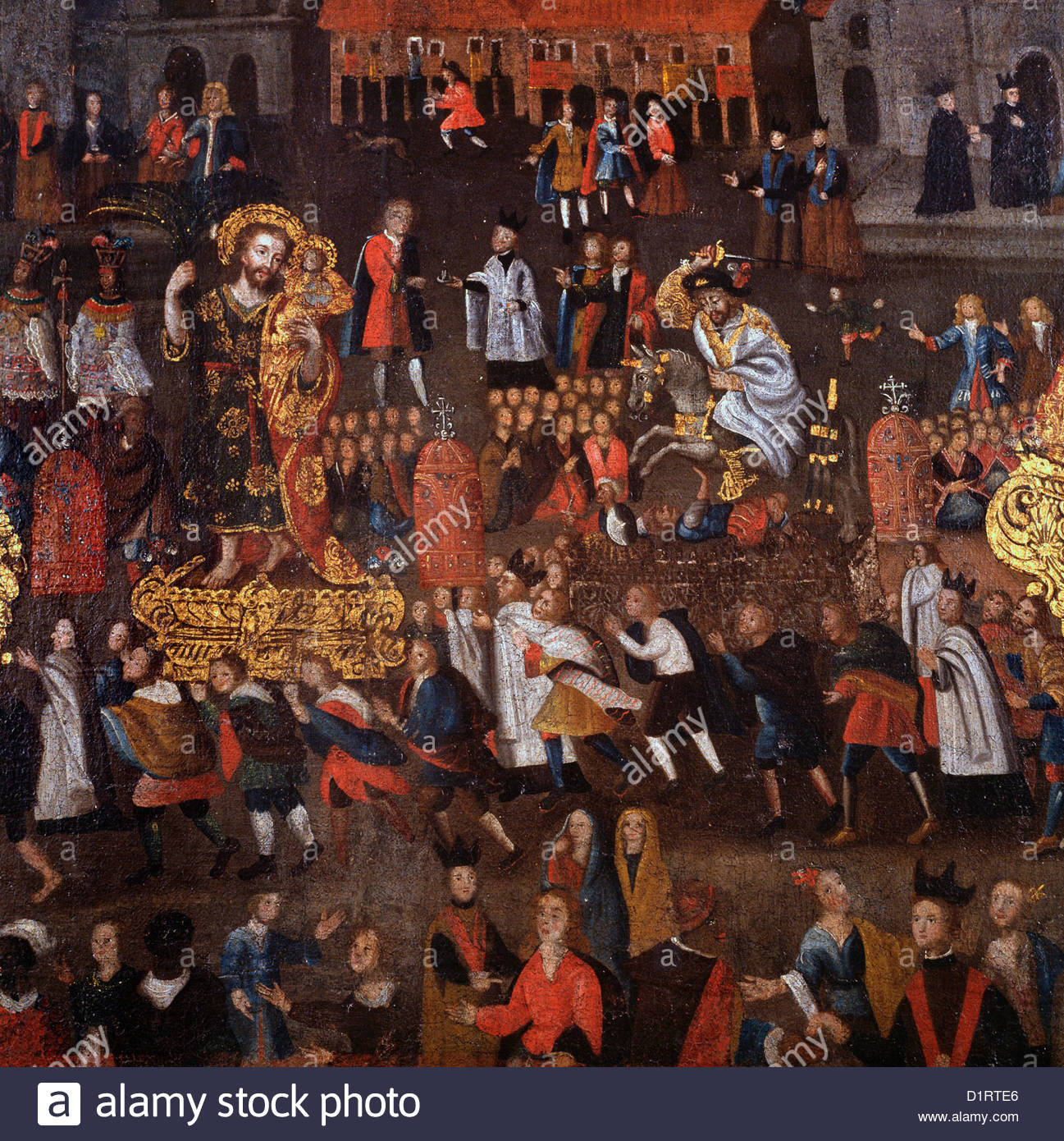 Corpus Christi Procession Painting Stock Photos & Corpus Christi ...