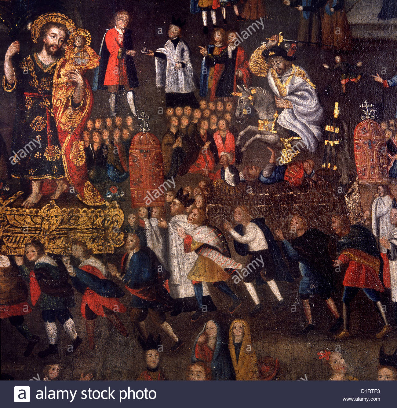 Corpus Christi Procession Painting Stock Photos & Corpus Christi ...