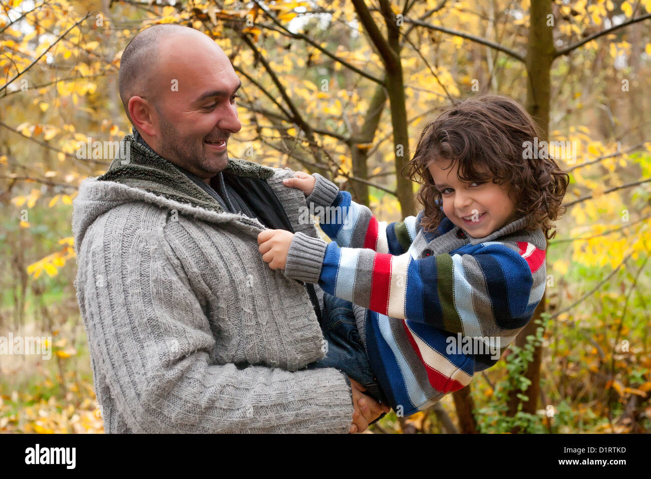 Children woods winter hi-res stock photography and images - Alamy