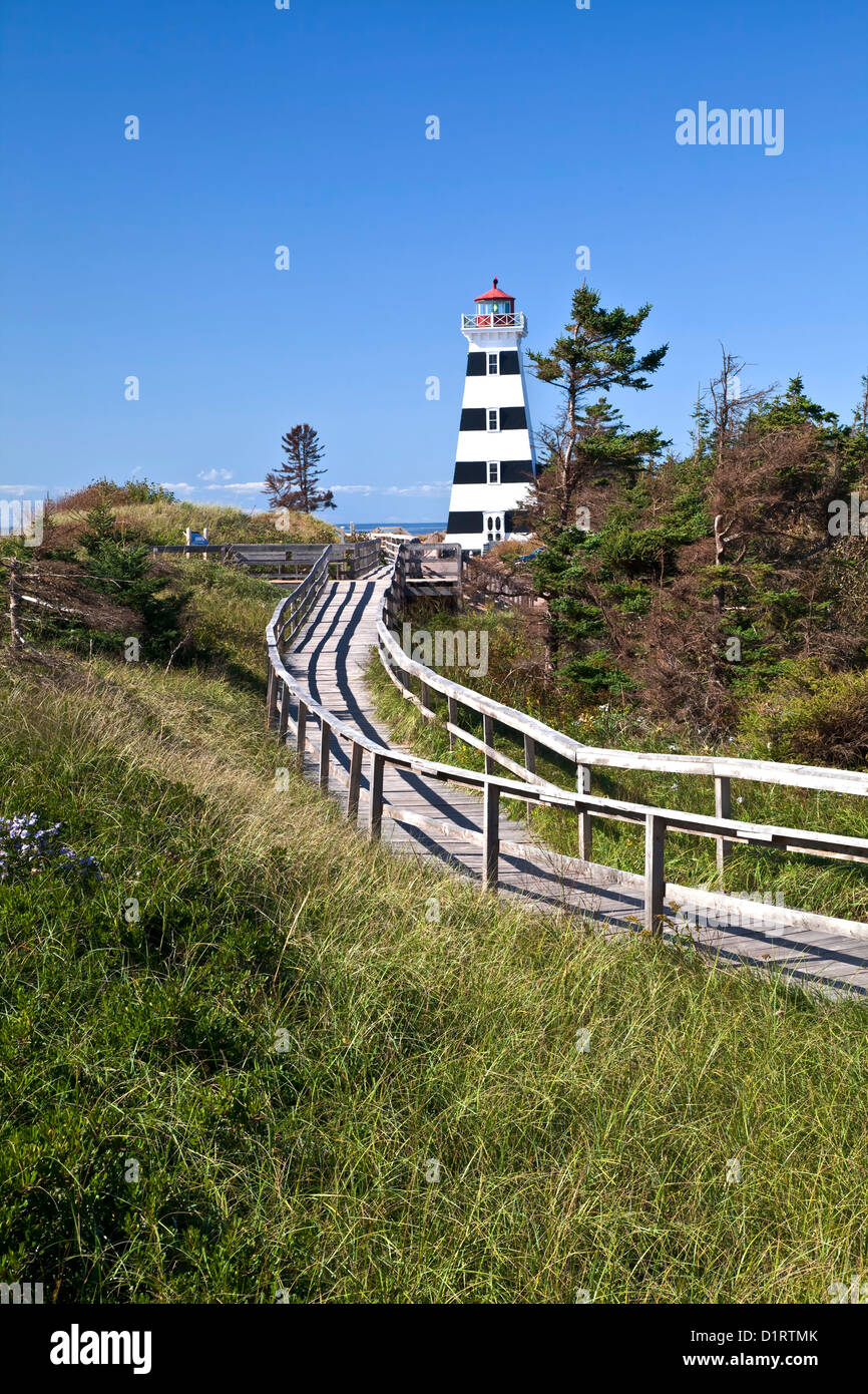 West point lighthouse prince edward island hi-res stock photography and ...