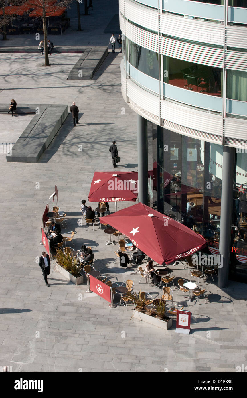 Spinningfields Shopping and Eating District in Manchester, United ...