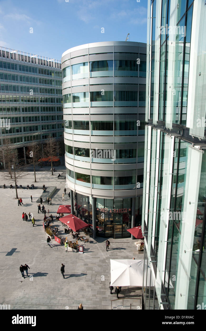 Spinningfields Shopping and Eating District in Manchester, United ...