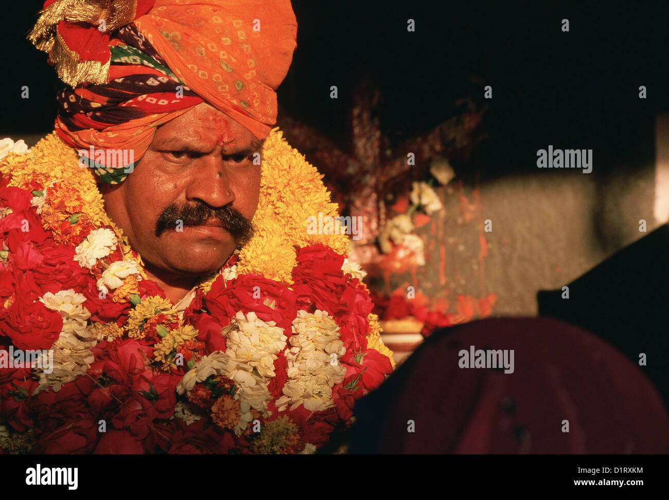 Hindu traditional healer ( India Stock Photo - Alamy