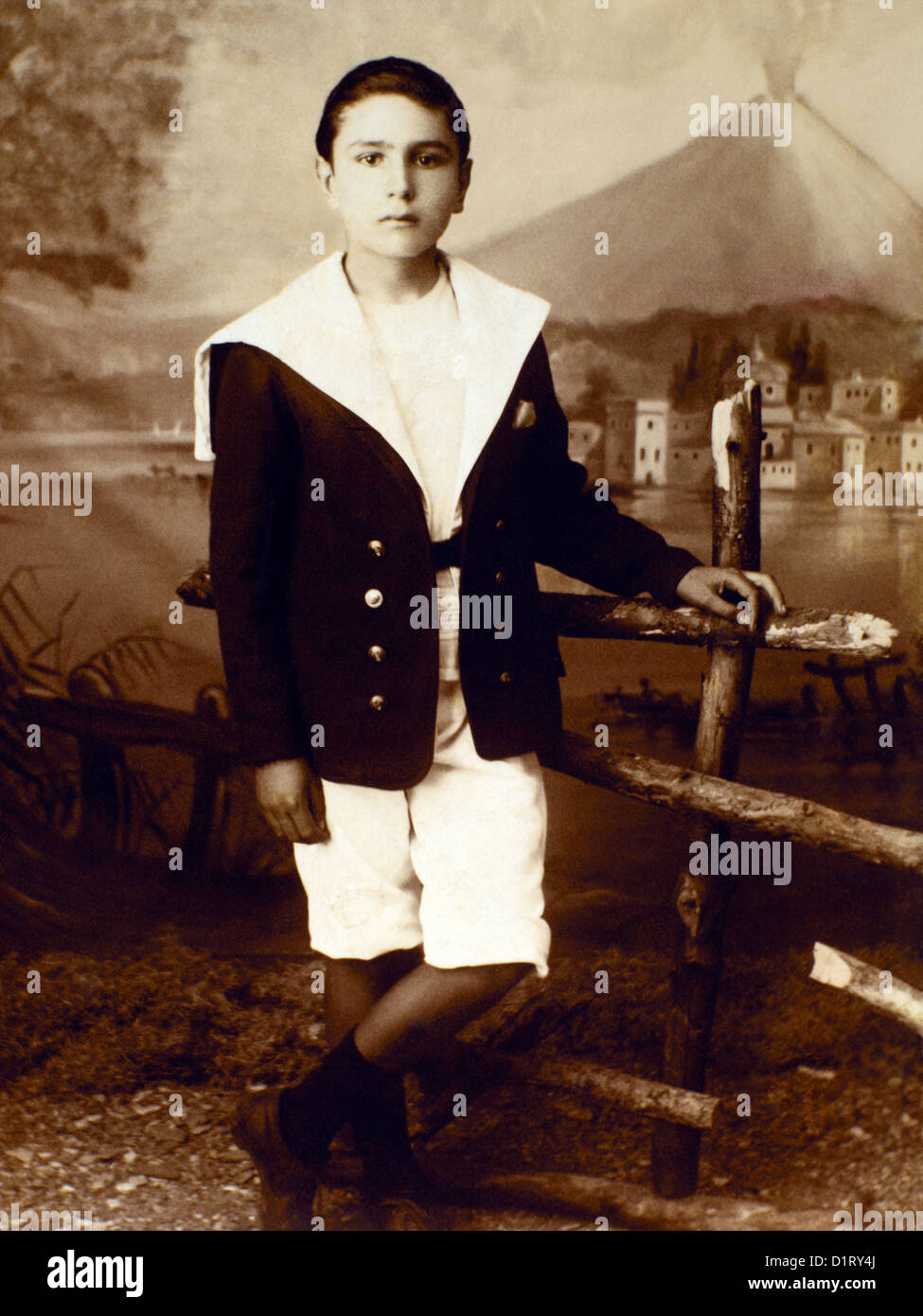 Victorian Boy Portrait Stock Photo - Alamy
