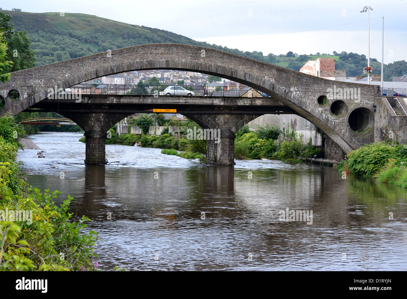 Pontypridd taff hi-res stock photography and images - Alamy