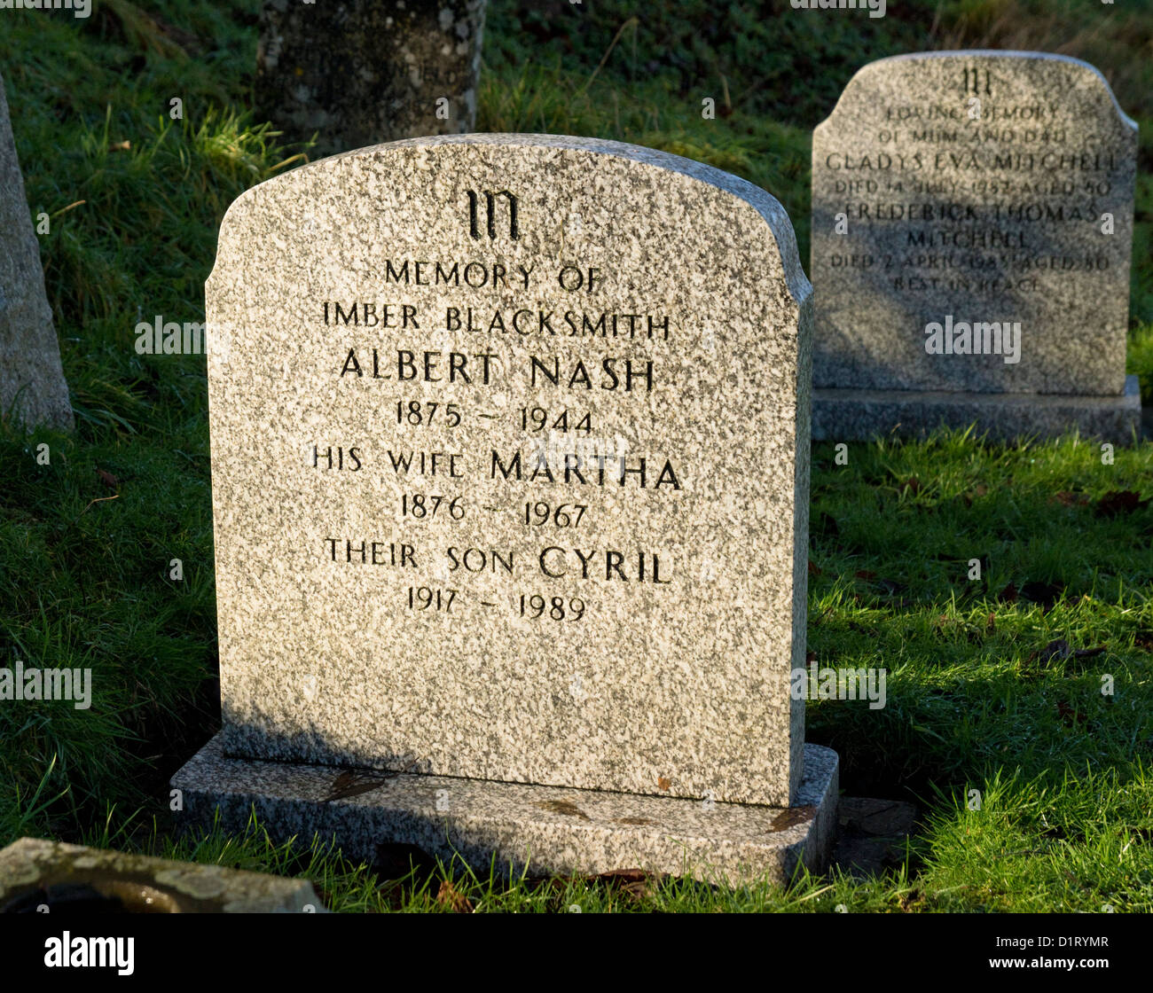 Imber village on Salisbury Plain England. The village was taken by the ...