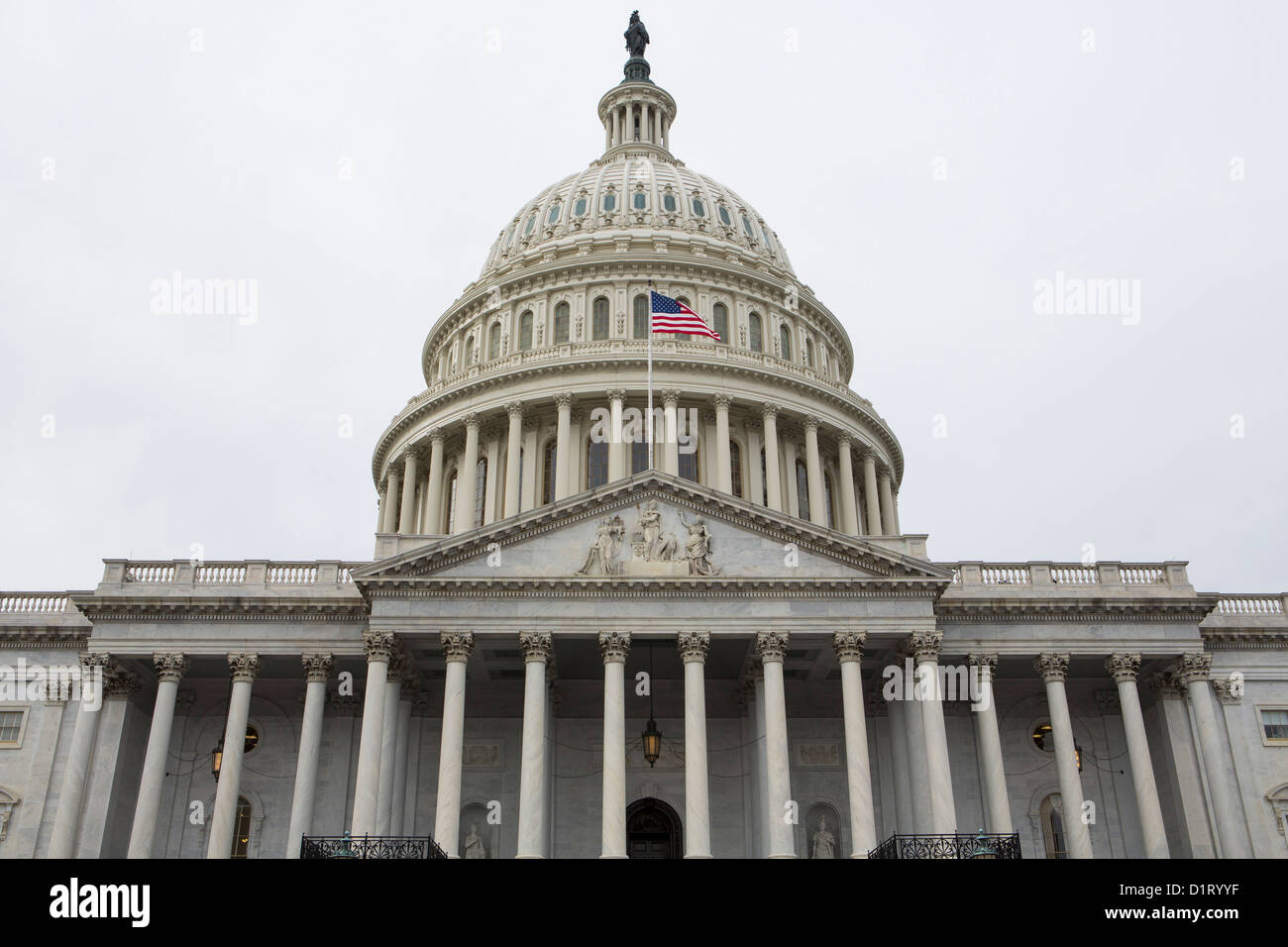 Views of the United States Capitol building, home of the United States ...