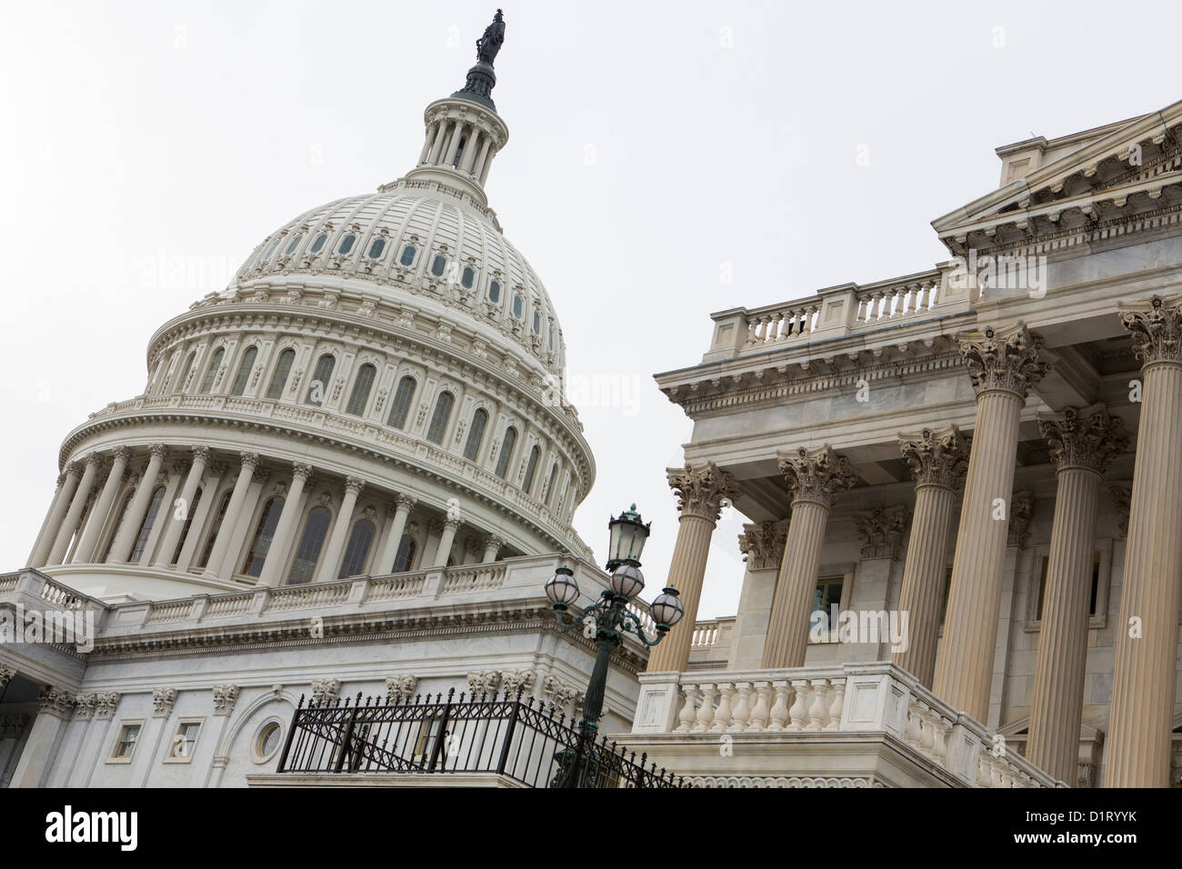 Views of the United States Capitol building, home of the United States ...