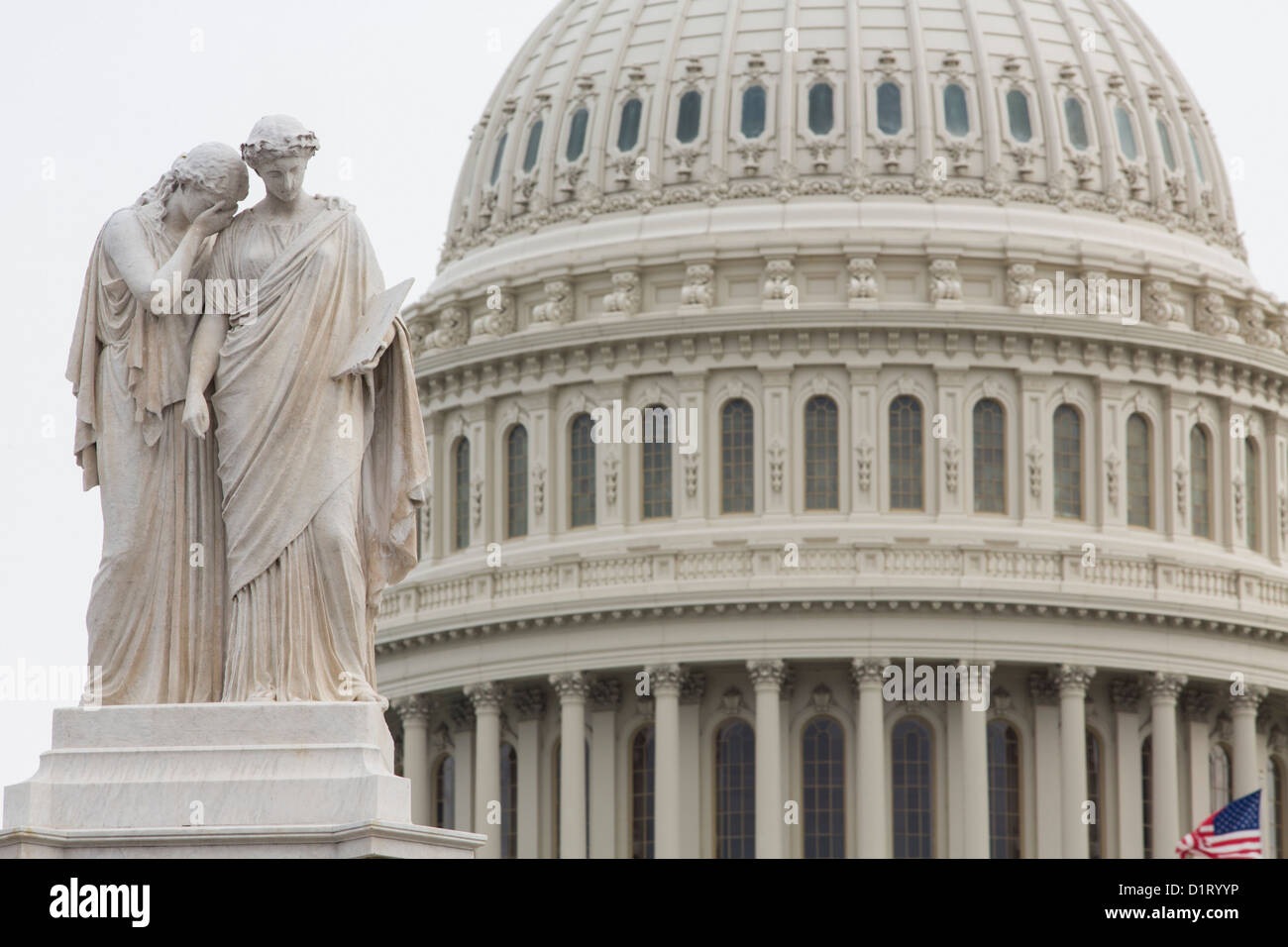 Views of the United States Capitol building, home of the United States ...