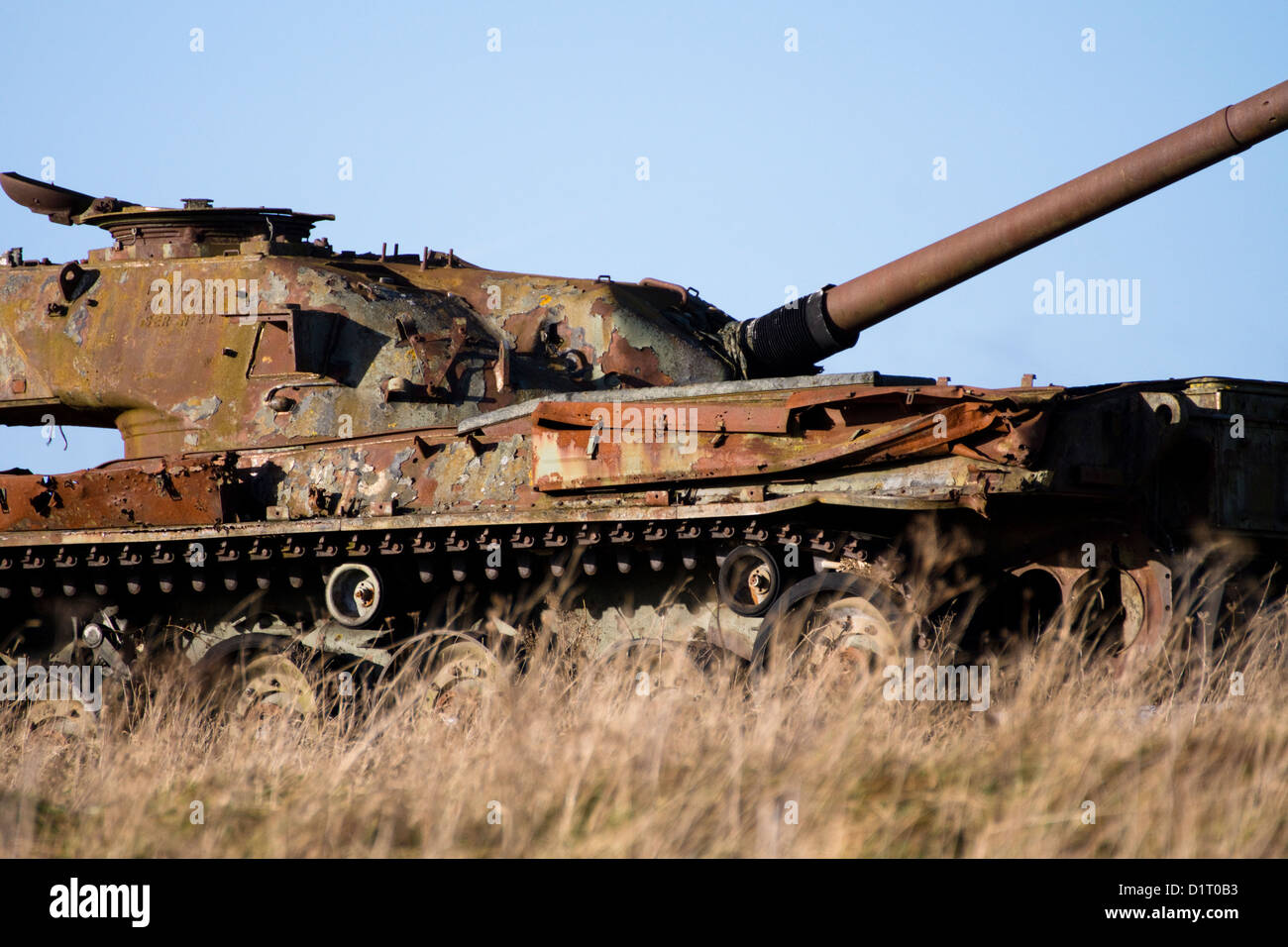 Wreck of tank hi-res stock photography and images - Alamy