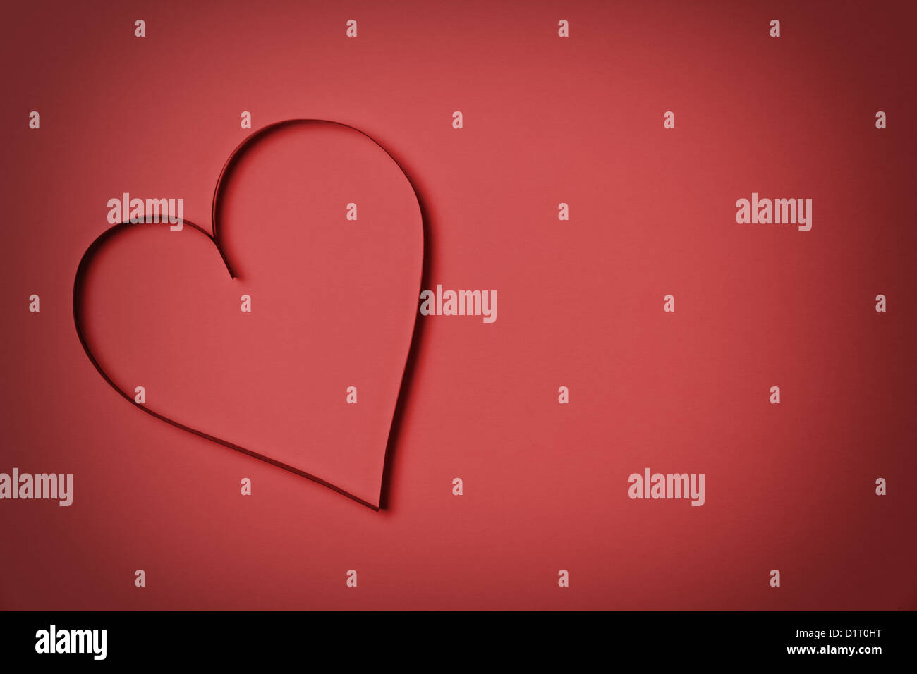 paper heart from above, valentines day background Stock Photo - Alamy