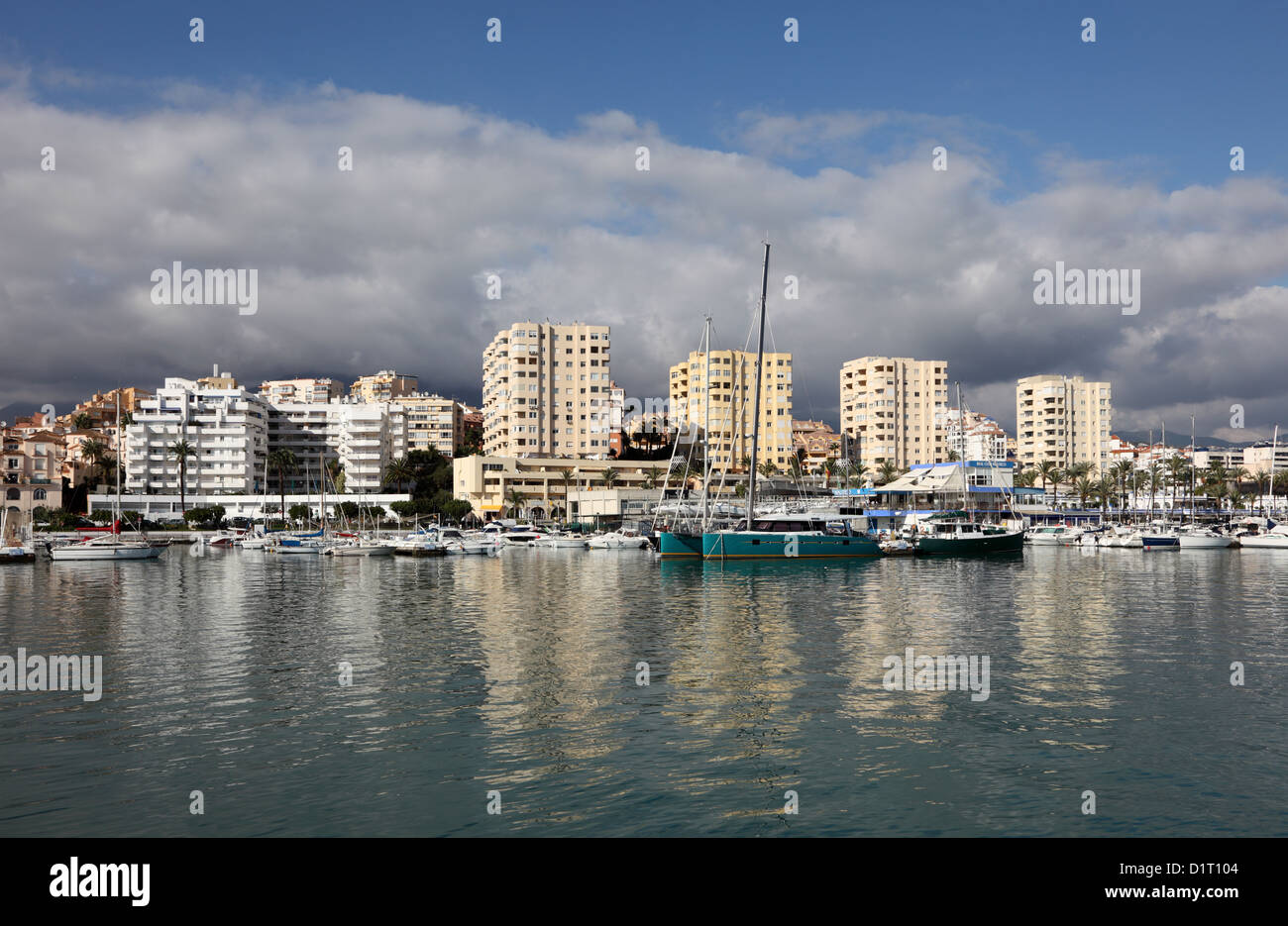 Marina of Estepona, Costa del Sol, Andalusia Spain Stock Photo - Alamy
