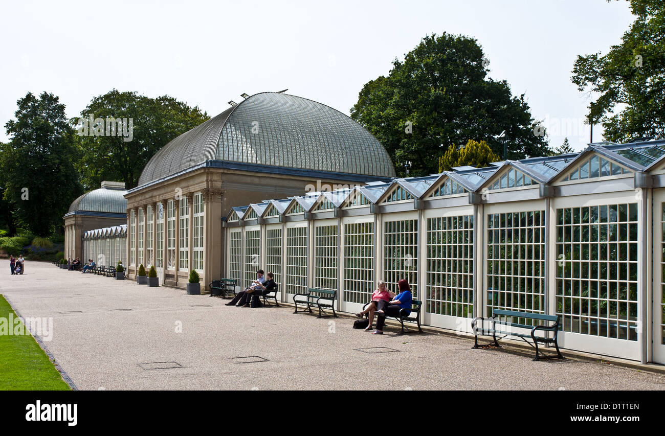 Sheffield Botanical gardens South Yorkshire Stock Photo - Alamy