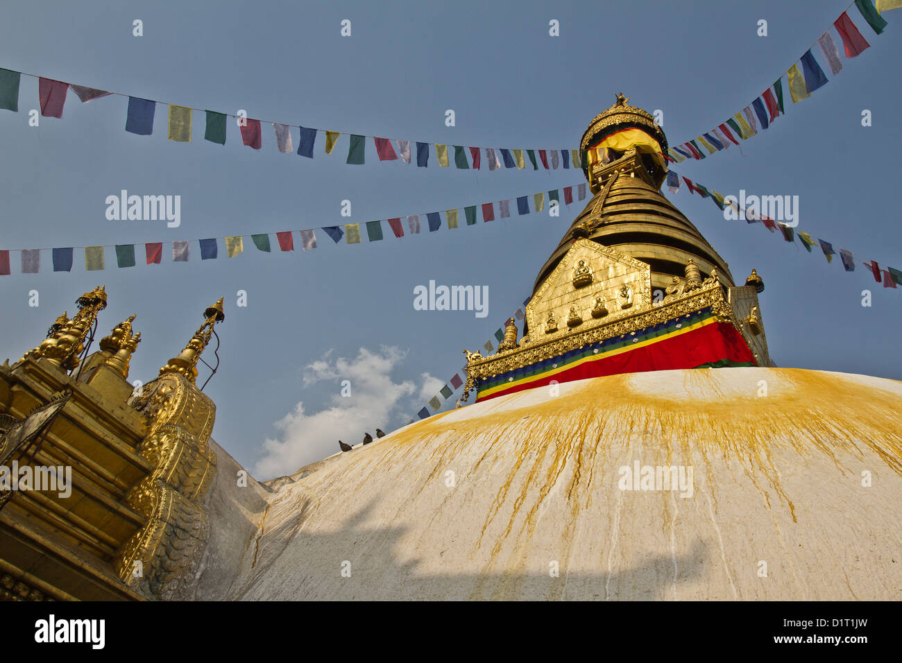 Boudhanath temple Kathmandu Stock Photo - Alamy