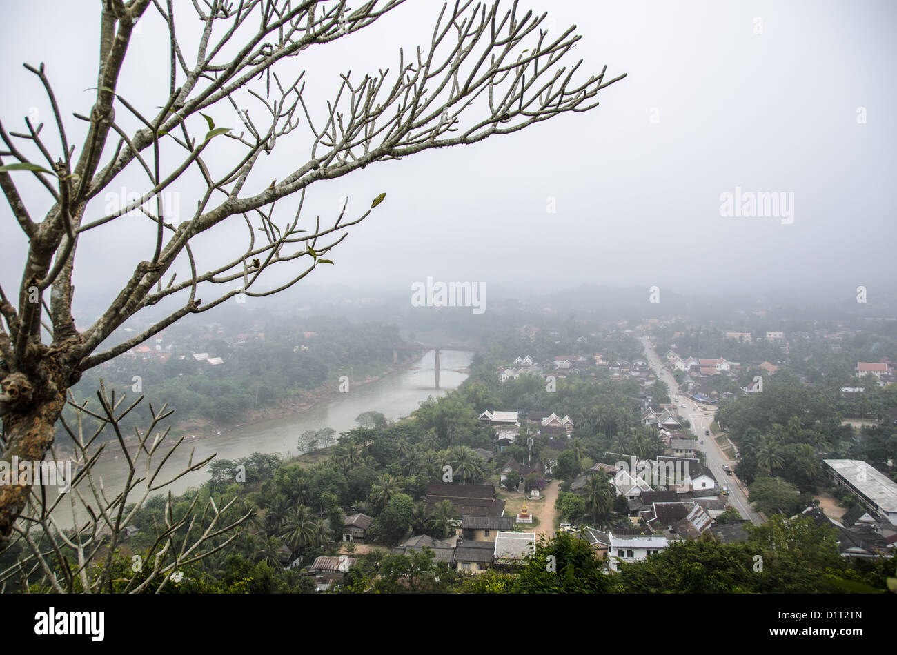 Mount Phousi View Of Luang Prabang Laos // LUANG PRABANG, Laos — That ...