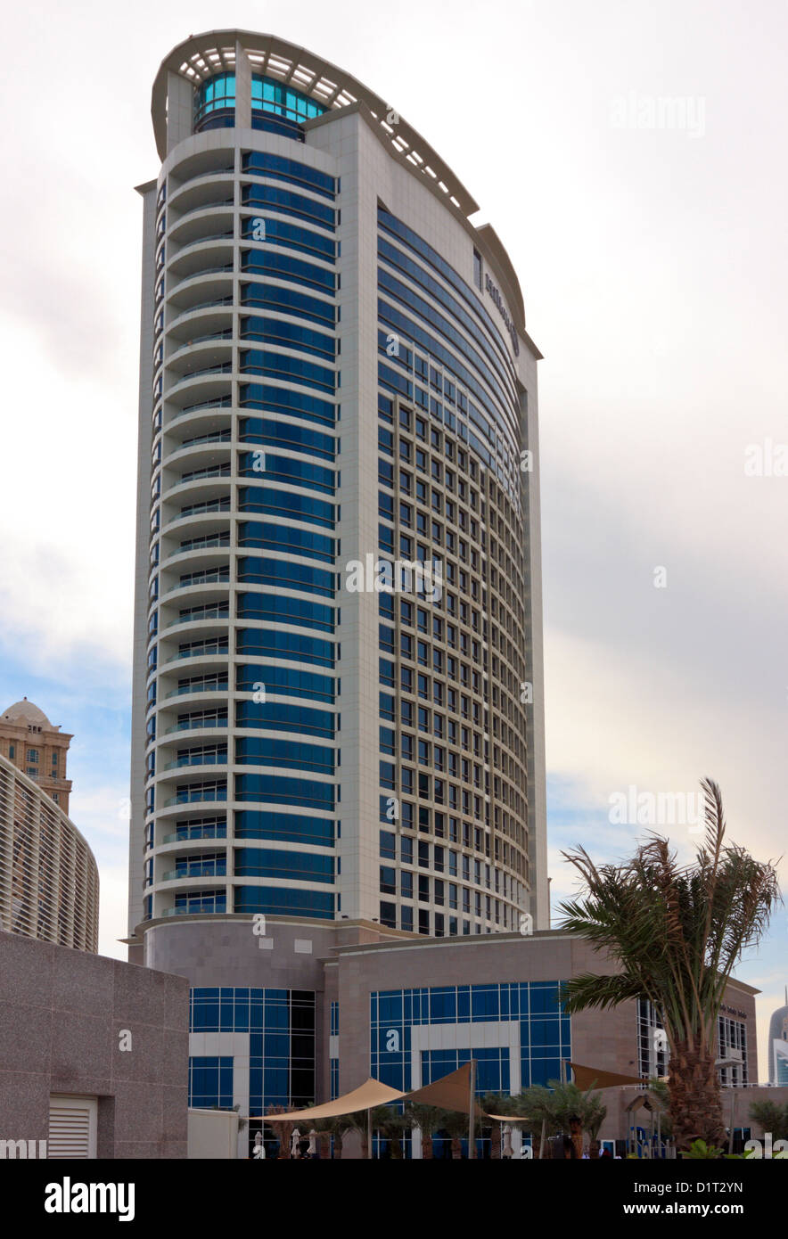 Hilton Hotel in Doha, Qatar Stock Photo - Alamy