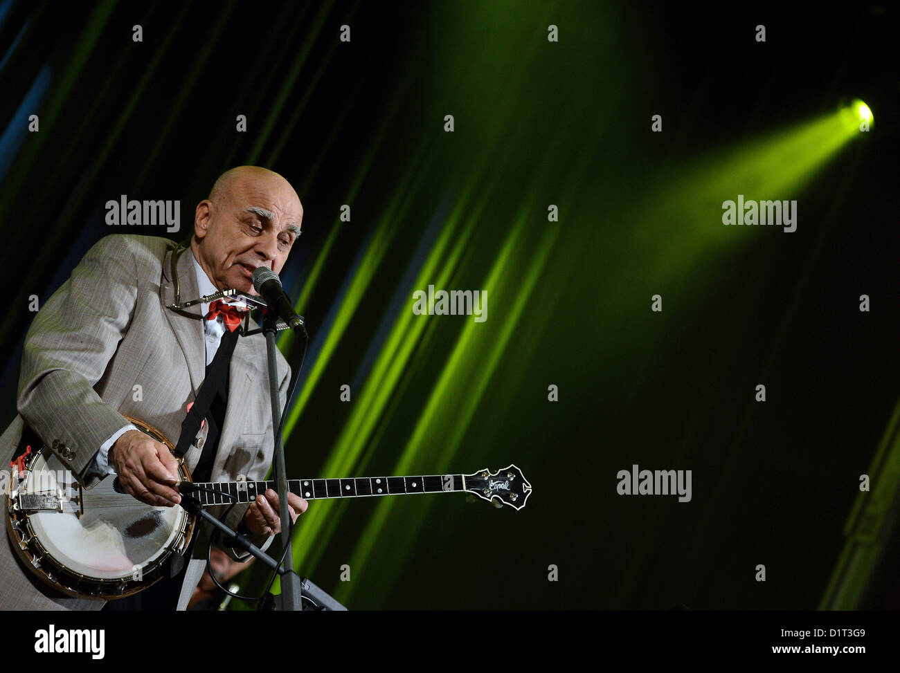 Czech singer Ivan Mladek celebrates his 70th birthday at the concert ...