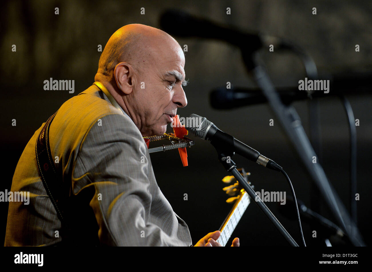 Czech singer Ivan Mladek celebrates his 70th birthday at the concert ...