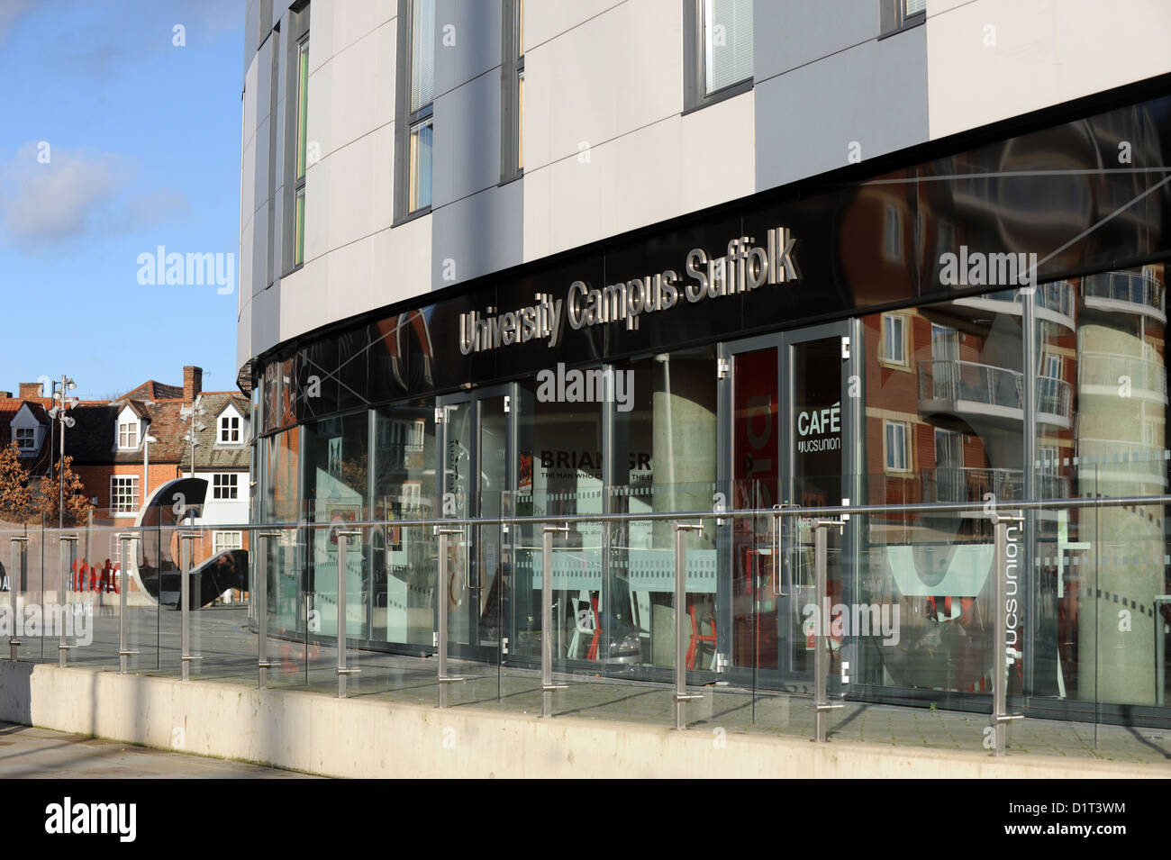 Ipswich UK The University of Suffolk campus at the Waterfront and ...