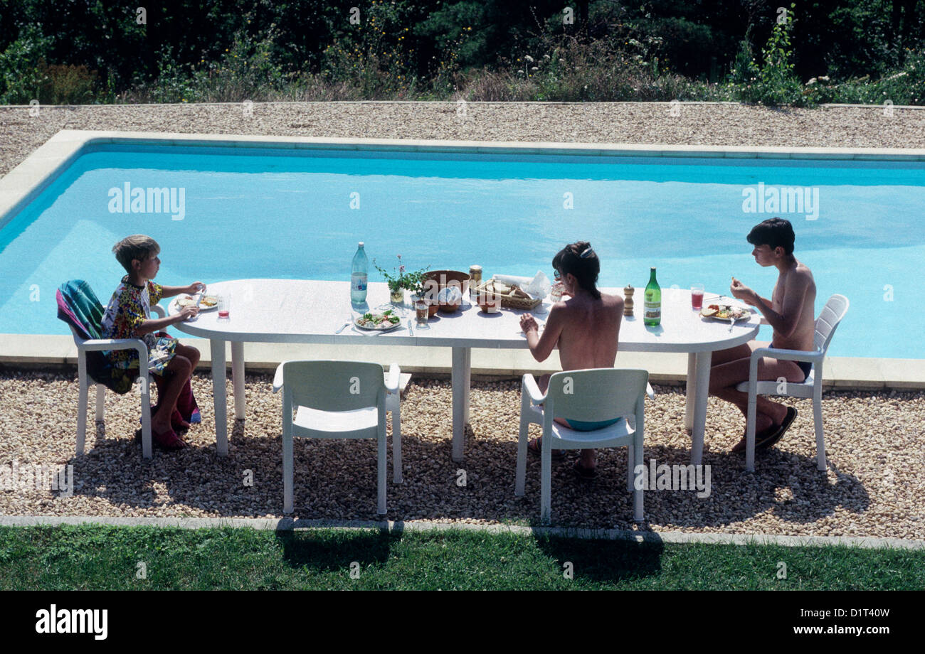 France family children hi-res stock photography and images - Alamy