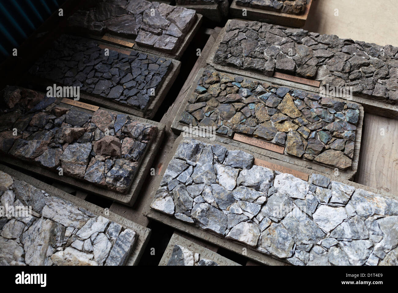 Copper ore sample hi-res stock photography and images - Alamy